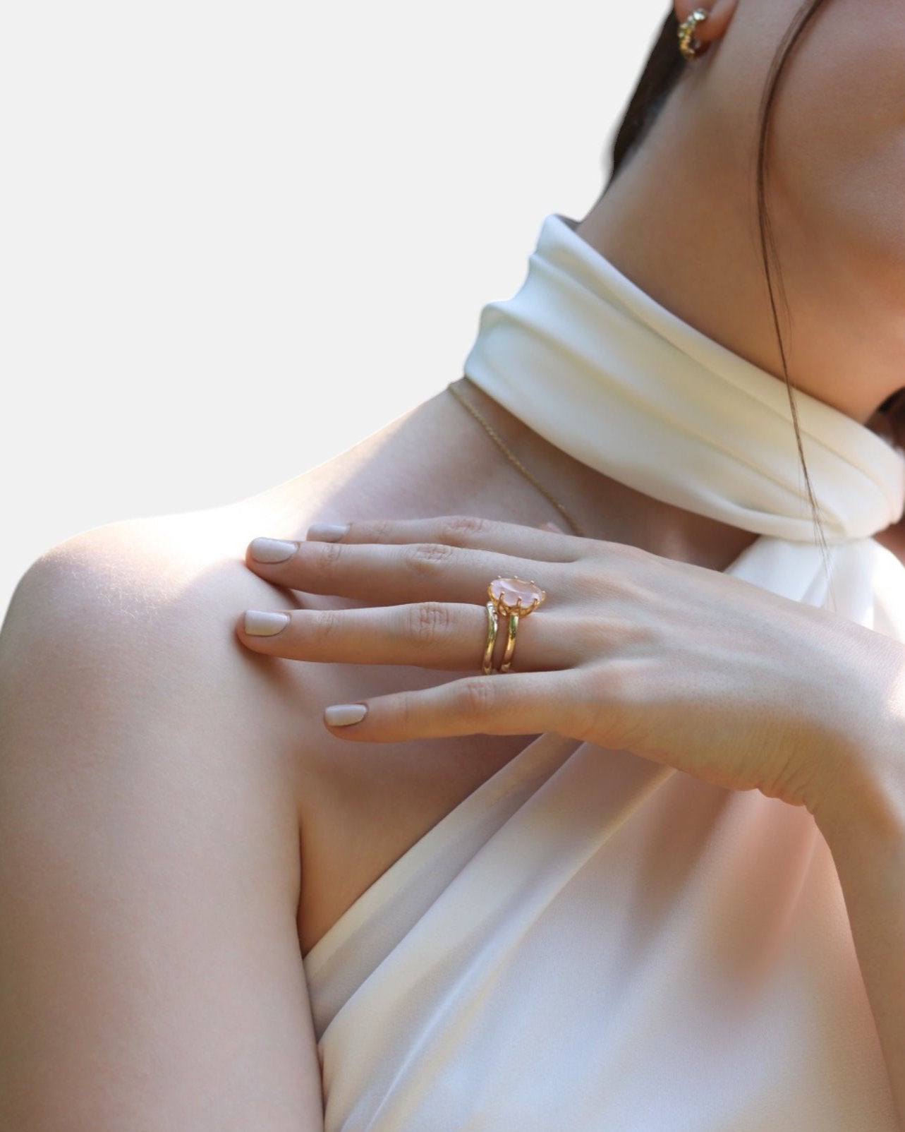 Ring gold rose store